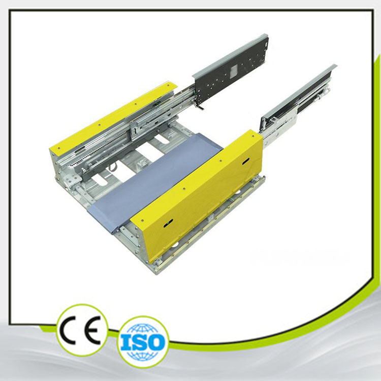 Box type electric pallet fork single cargo telescopic clamping fork ...