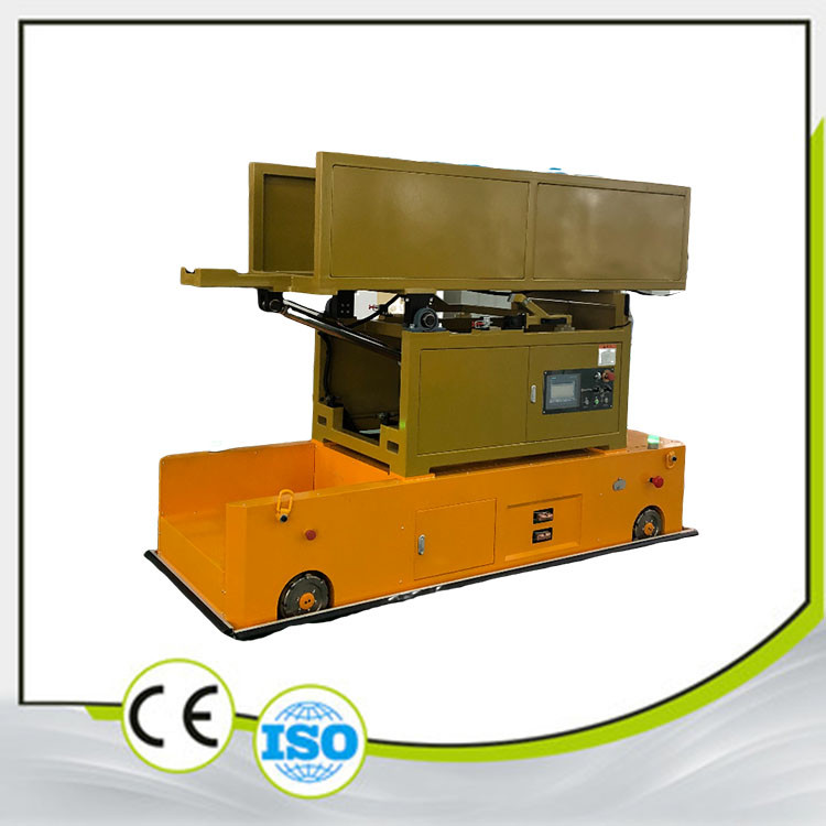 Lifting Platform Mecanum Wheel Omnidirectional AGV Automated Guided ...