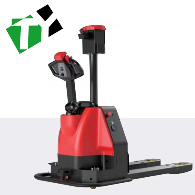 Electric Unmanned Forklift with 1.8m Turning Radius