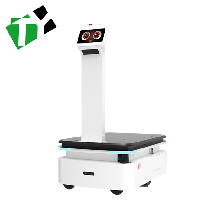 Dual-LiDAR AGV Chassis with 300KG Load Capacity